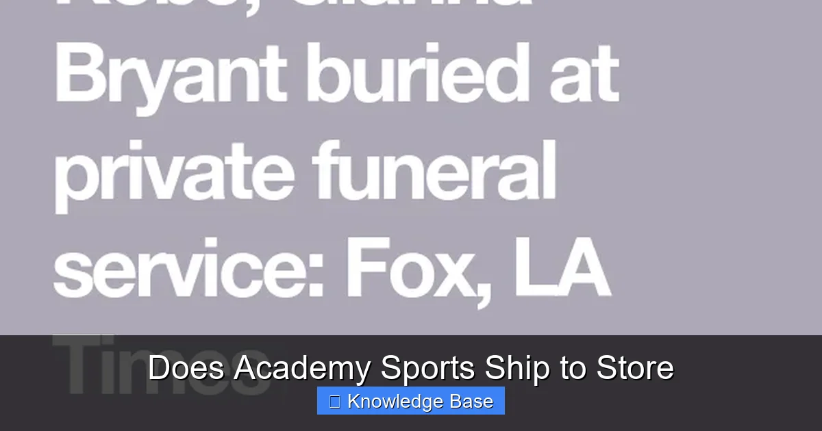 Does Academy Sports Ship to Store - The Real Sports Store