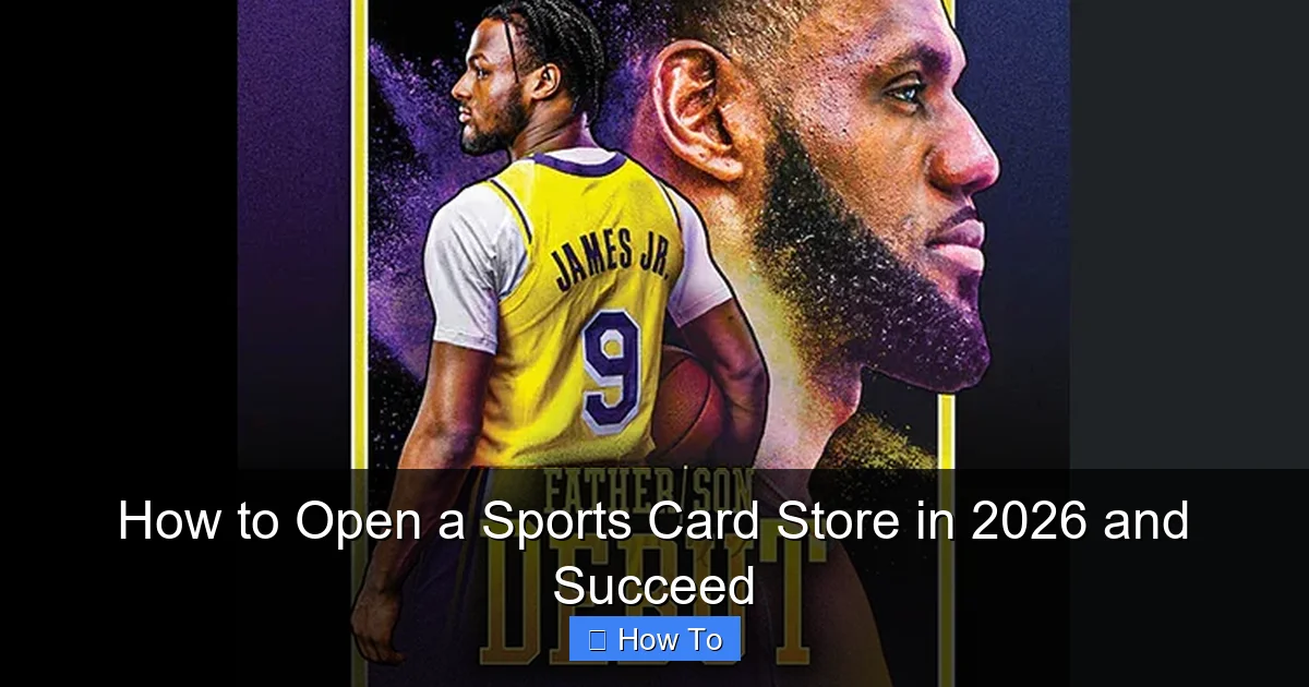 How to Open a Sports Card Store in 2026 and Succeed ...